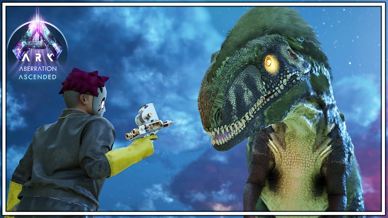 Taming Megalosaurus Looking For The Best Gene Traits | ARK Aberration ...