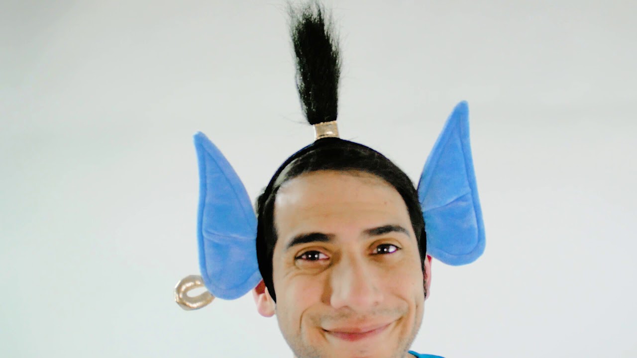 400039 Disney Aladdin Genie Headband & Cuffs Kit - YouTube