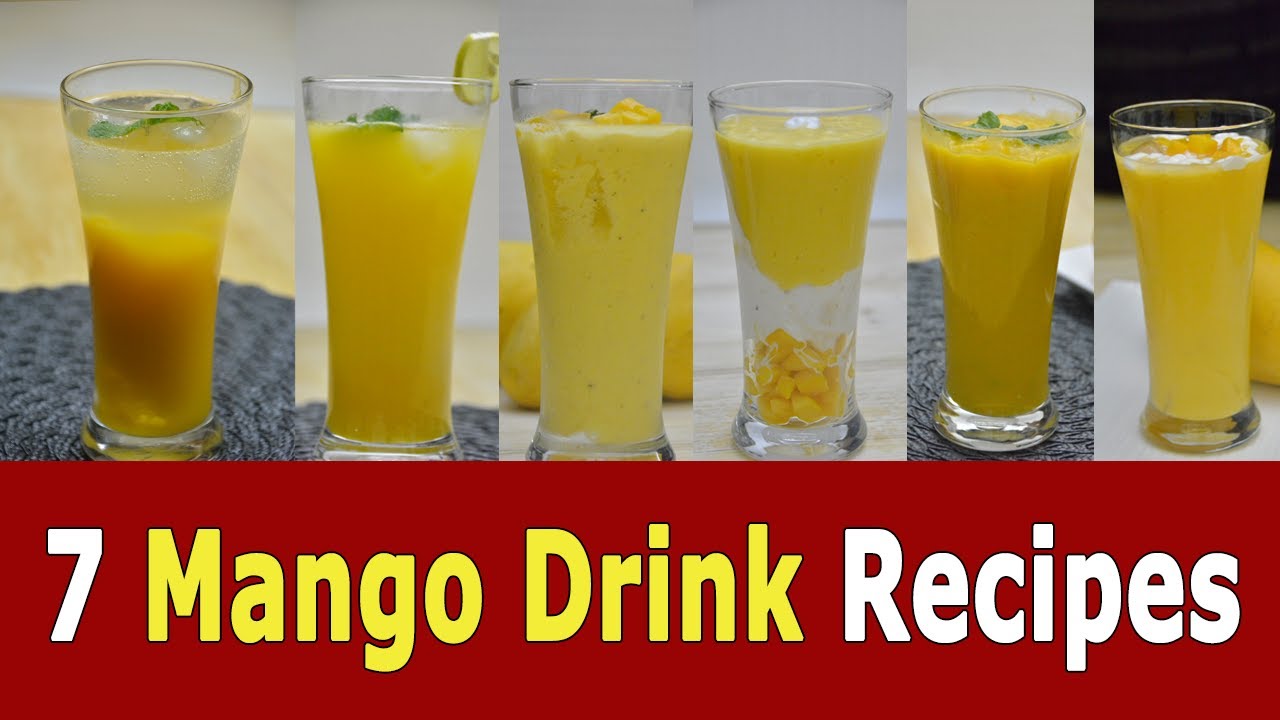 7 Mango Drinks to Try This Summer - Mango Recipes - Summer Drinks ...