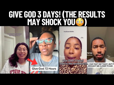 Give God 3 Days & Watch What Happens 😳 (The results will shock you)