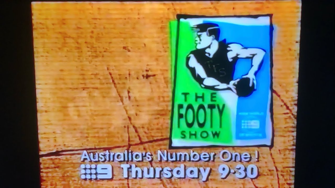 Channel Nine AFL Footy Show Promo 1995 - YouTube