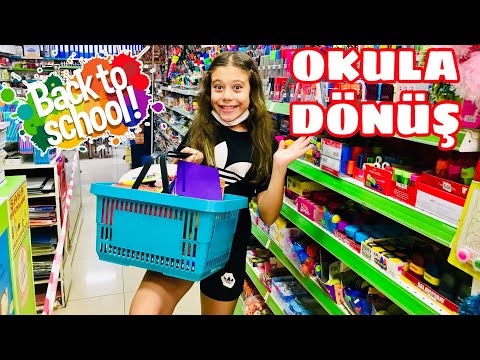 OKULA DÖNÜŞ 2020 | Okul Kırtasiye Alışverişi | Back To School - Sevimli Kardeşler Tv