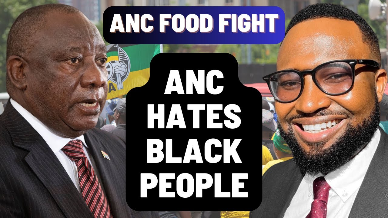DISGUSTING : ANC SUPPORTERS FIGHT FOR FOOD - YouTube