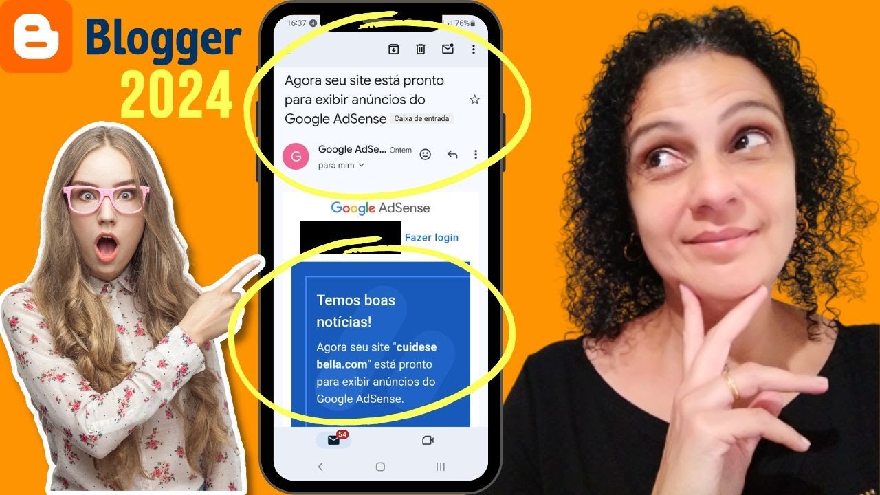BLOGGER APROVADO PELO ADSENSE EM 2024! 🎉 [BLOGSPOT] - YouTube