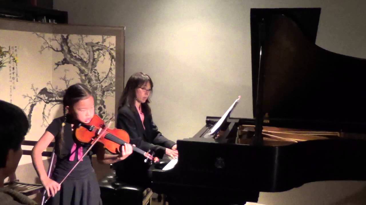 Laura plays Gluck/Kreisler - Melodie from Orpheus and Euridice - YouTube