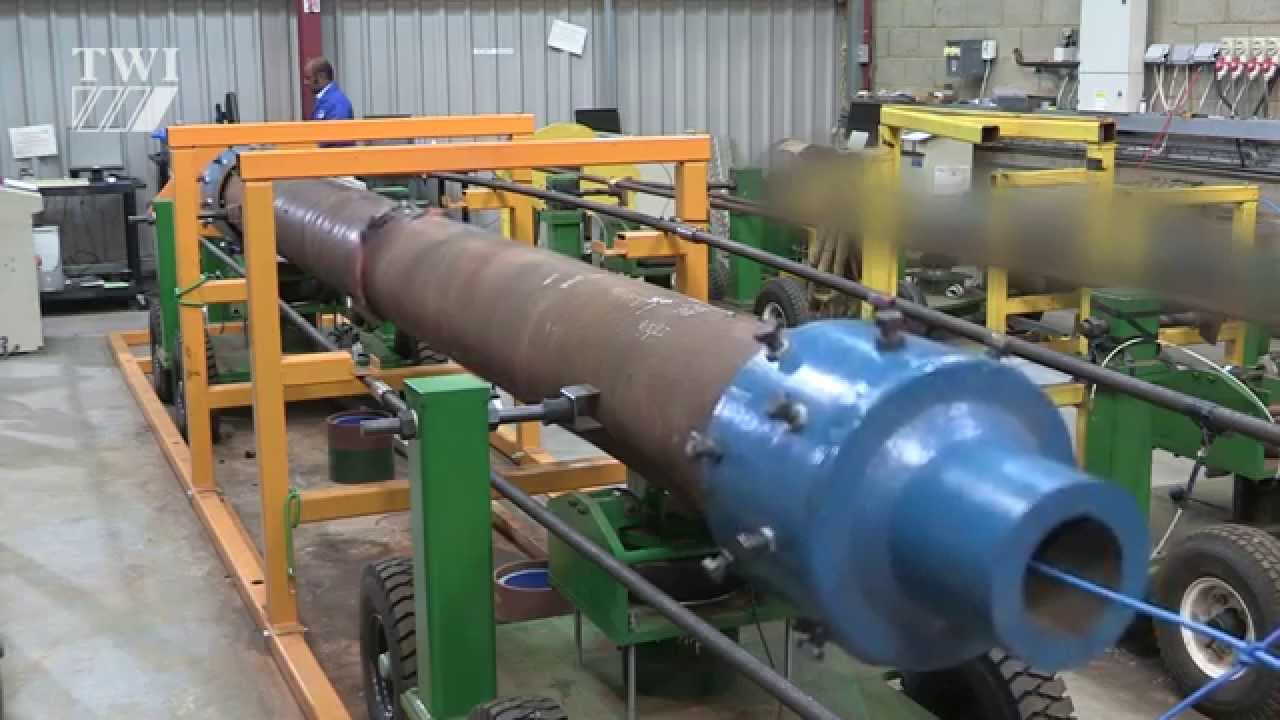 Phased array pipe monitoring - YouTube