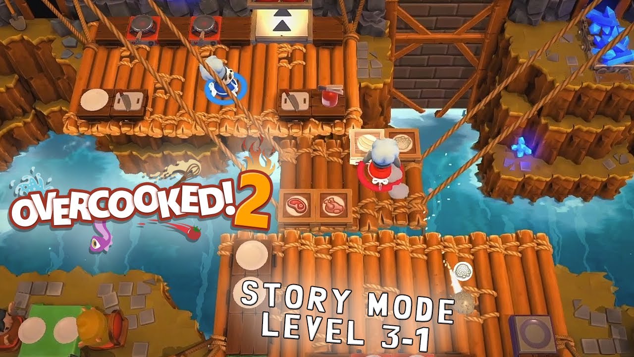 Overcooked 2 - Story Mode level 3-1 🍳 Xbox Series X gameplay - YouTube
