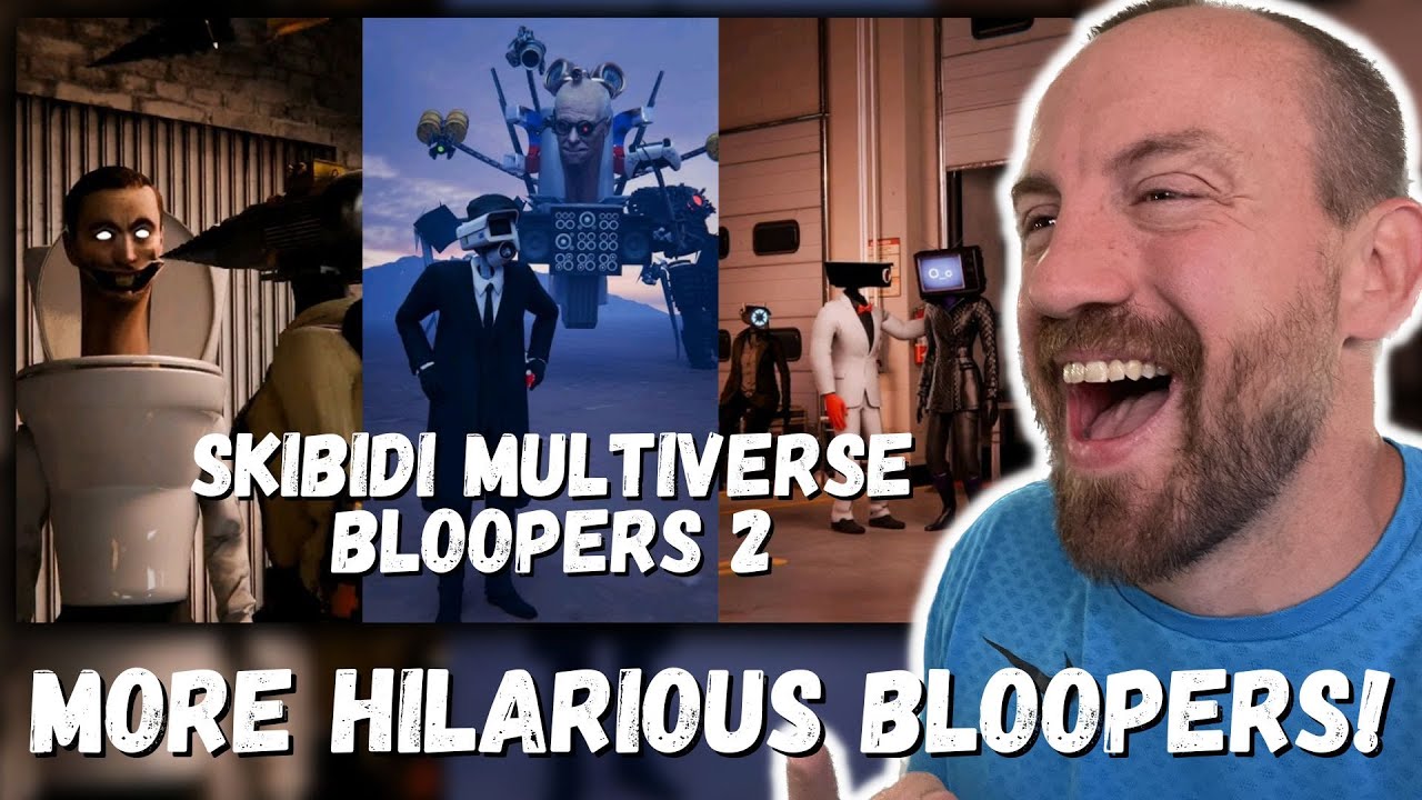 Hilarious Bloopers Skibidi Toilet Multiverse Bloopers 019 020 Reaction Youtube