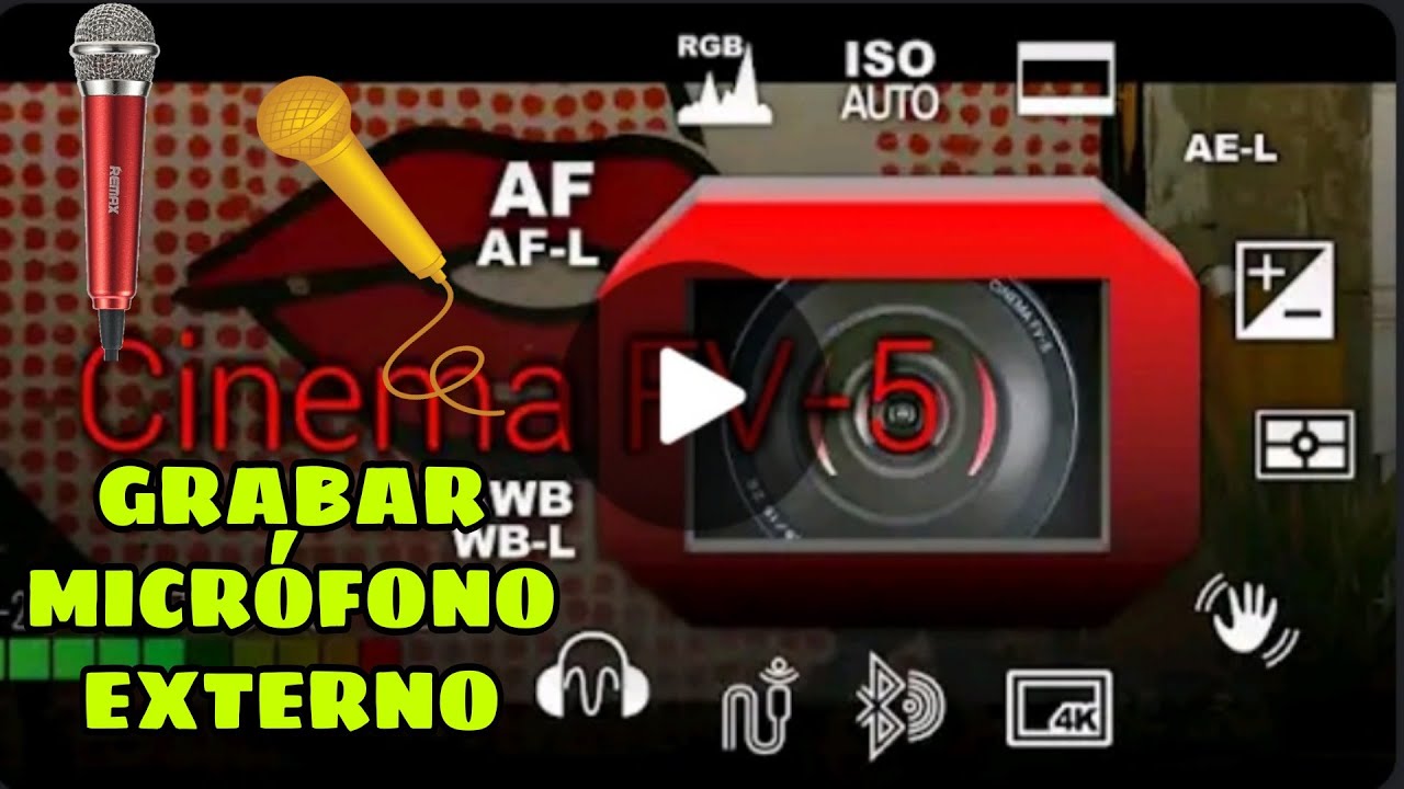 Android NO graba vídeo con micrófono externo | Solución | CINEMA FV-5 ...