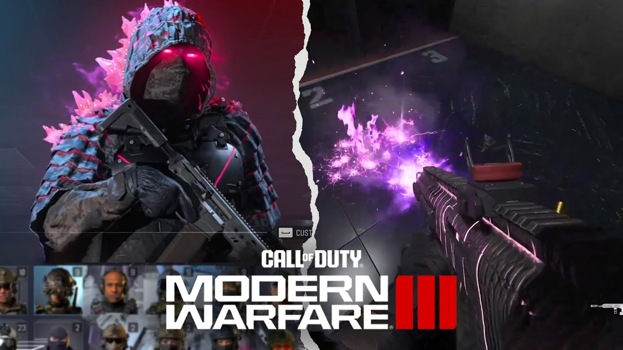 GODZILLA TRACER PACK SHOWCASE & RELEASE DATE MW3 WARZONE SEASON 3 ...