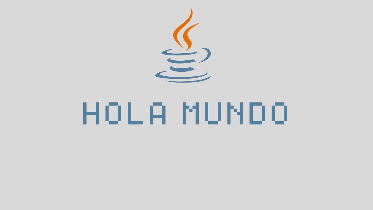 Hola Mundo Java! - YouTube