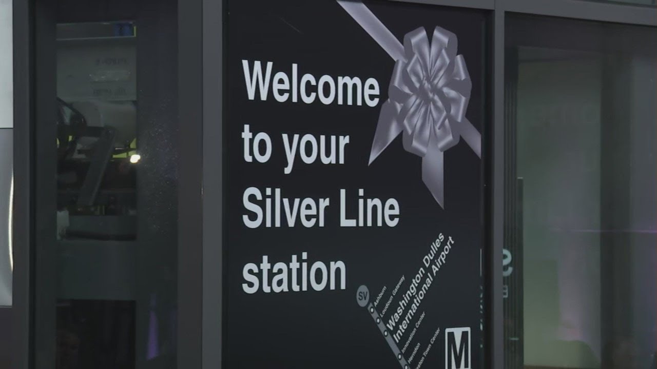 Metro Silver Line Extension Ribbon Cutting Ceremony | FOX 5 DC - YouTube