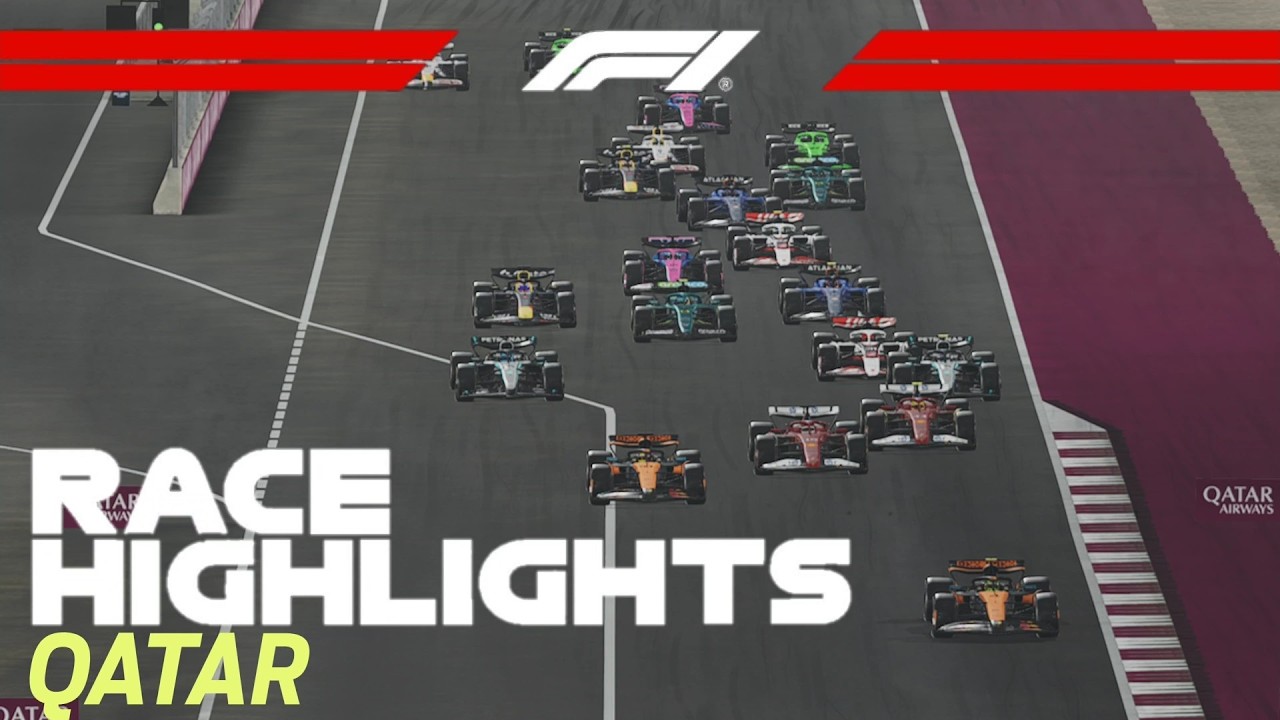 F1® 25: 2025 Qatar Grand Prix: Race Highlights - YouTube