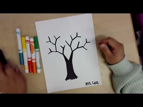 Fall Trees Kindergarten (sub plans) - YouTube