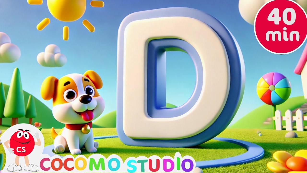 The Letter D Song, Abc Phonics, D for Dog, Colors Song - YouTube