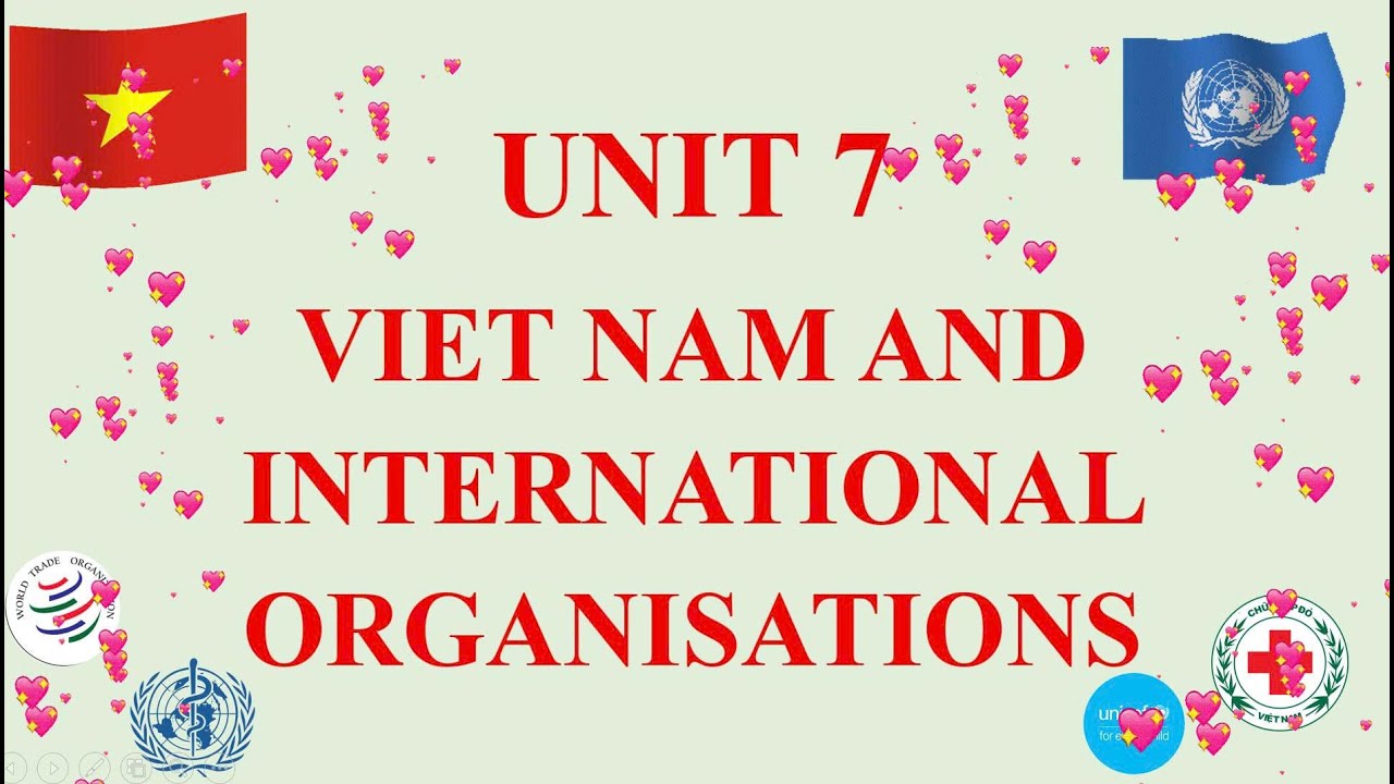 Từ Vựng Unit 7 Lớp 10 Global Success | Chủ đề Vietnam and International ...