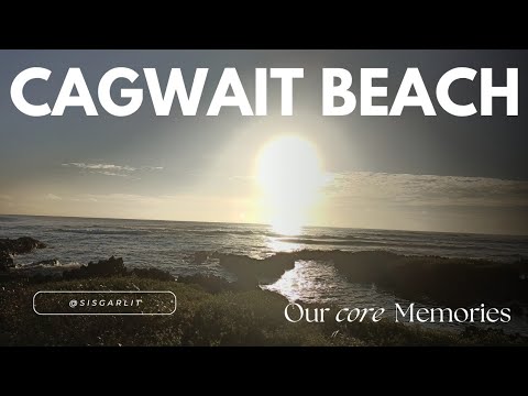 Cagwait Beach Core Memories! 🌅 ⛵ #walking #beach #cagwait #sunrise ...