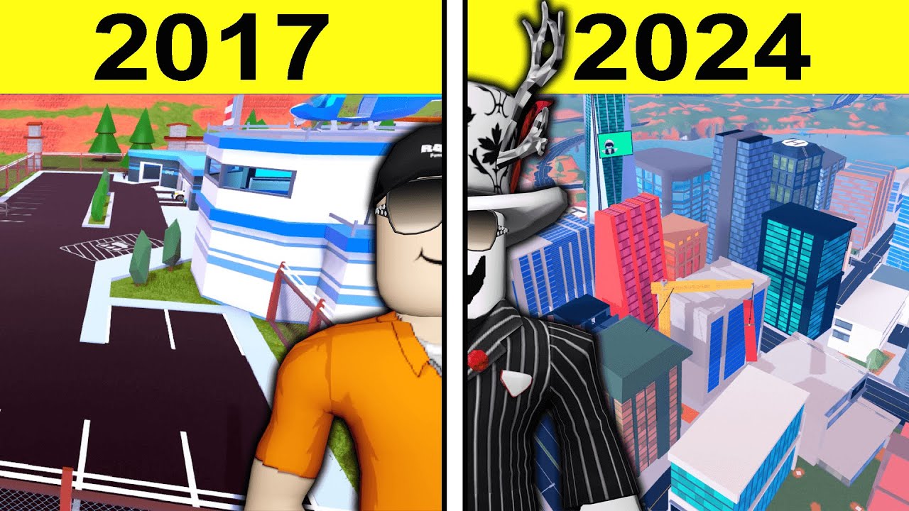The Evolution of Roblox Jailbreak (2017 - 2024) - YouTube