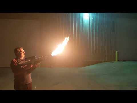 Boring Company (Not a) Flamethrower Test