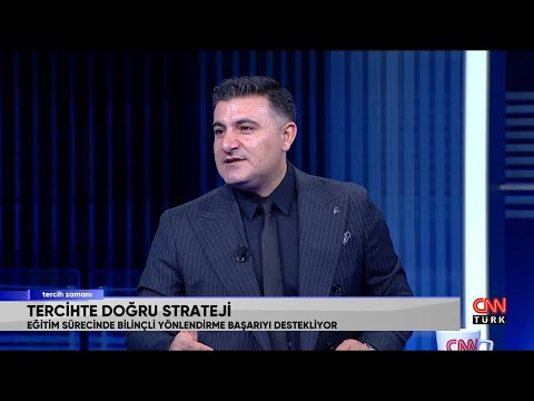 CNN Türk ‘Tercih Zamanı’ Kavram Eğitim Kurumları  Genel Müdürü Selçuk Işık