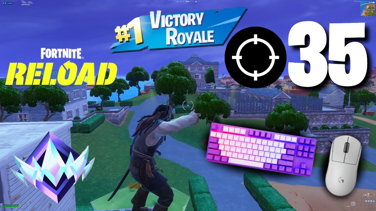 OG Fortnite Reload RANKED | Keyboard & Mouse ASMR | High Kill Solo Gameplay - YouTube
