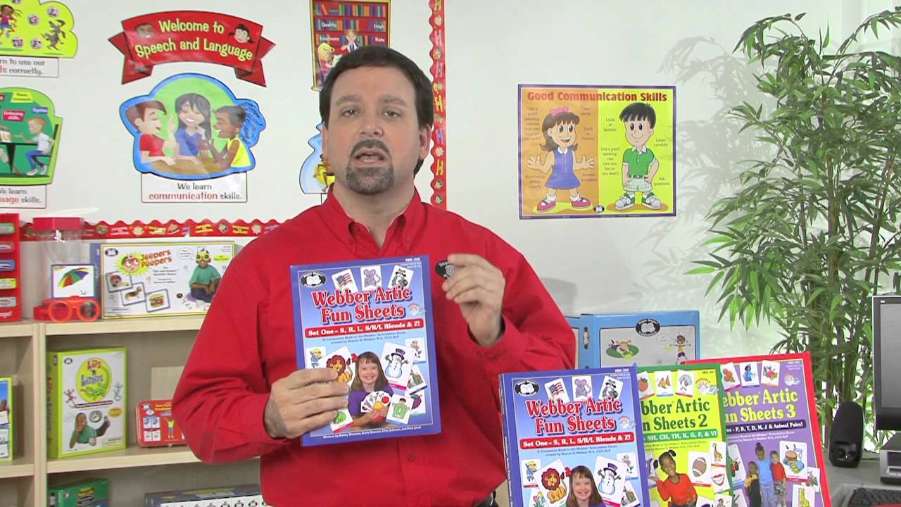 Help students practice articulation with Webber Artic Fun Sheets - YouTube