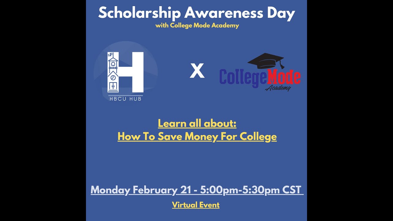 Scholarship Awareness Live Event with College Mode Academy - YouTube