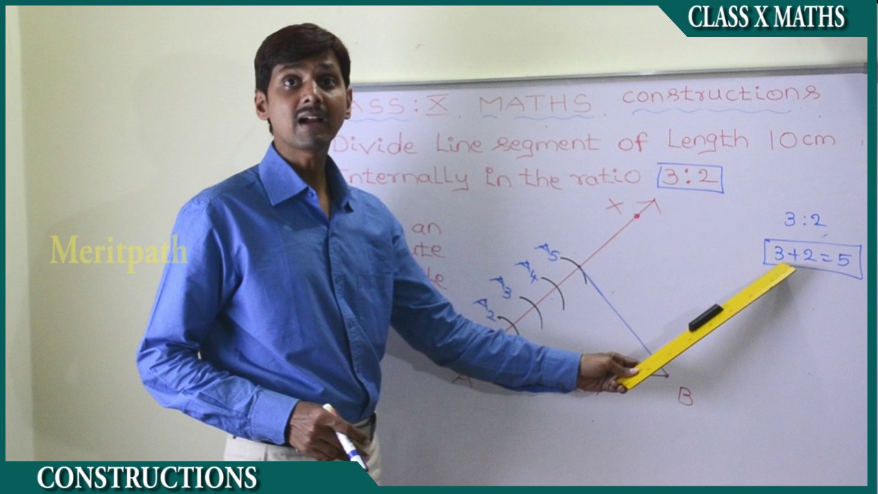 10 Class X Maths CBSE Constructions-Internal & External Division of ...