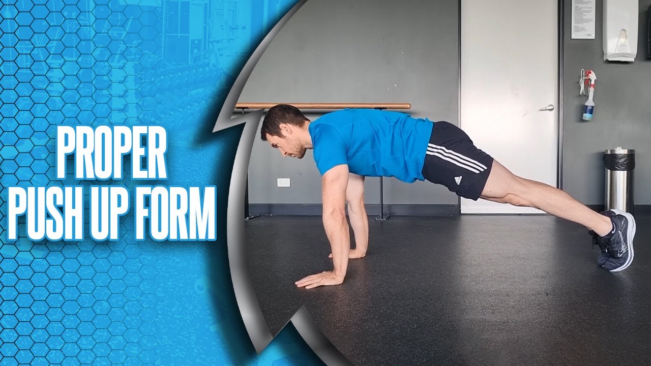 Proper Push Up Form #shorts - YouTube