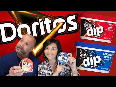 Doritos Dips - Spicy Nacho and Cool Ranch Jalapeno - YouTube