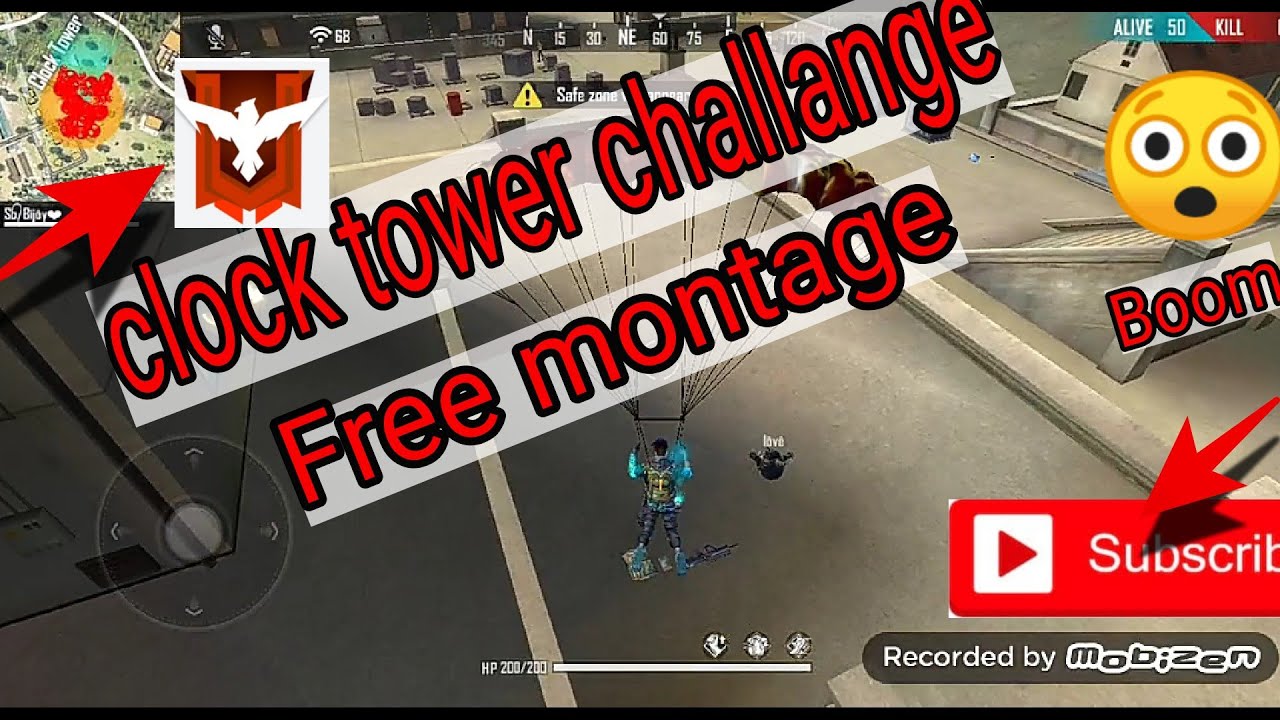 GARENA FREE FIRE CLOCK TOWER CHALLENGE BIJOY GAMING - YouTube