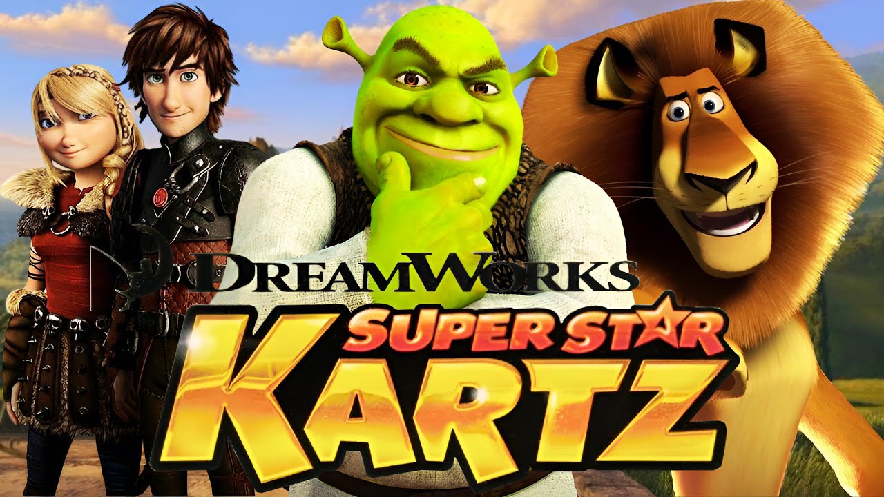 DREAMWORKS SUPER STAR KARTZ GAMEPLAY PS3 XBOX 360 - YouTube