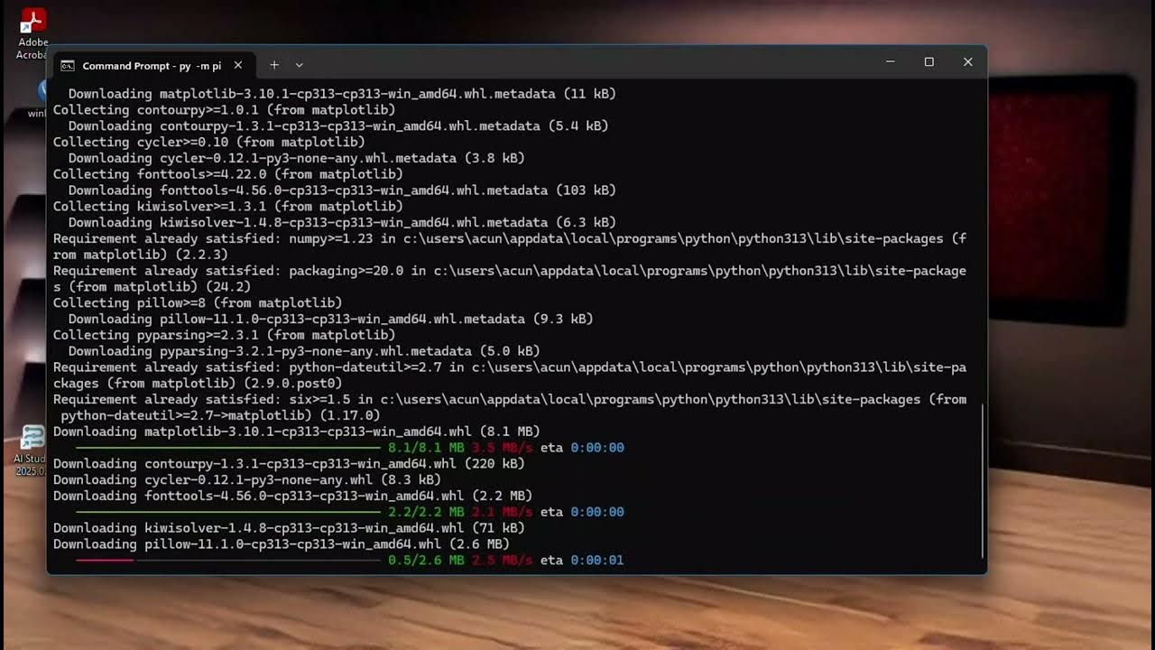 Instal python dan library - YouTube