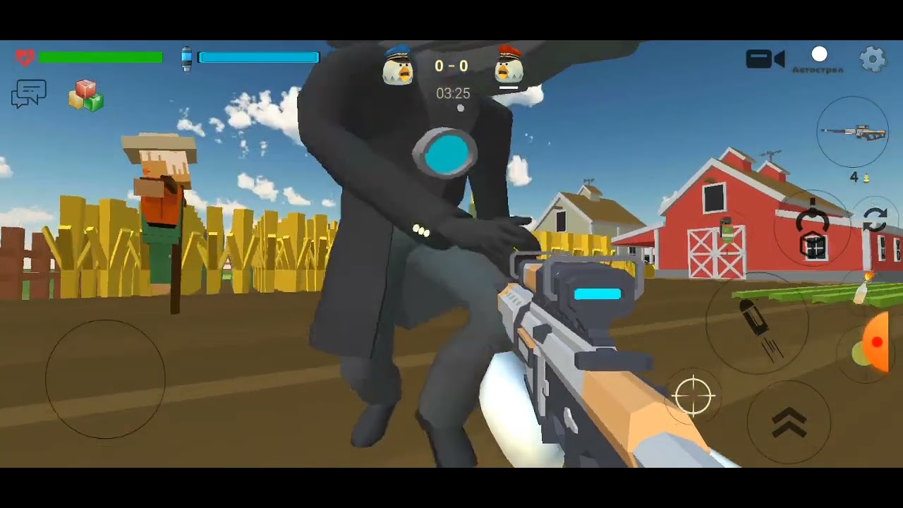 titan tv man in Chicken gun Private server 1.4.9|Chicken gun - YouTube
