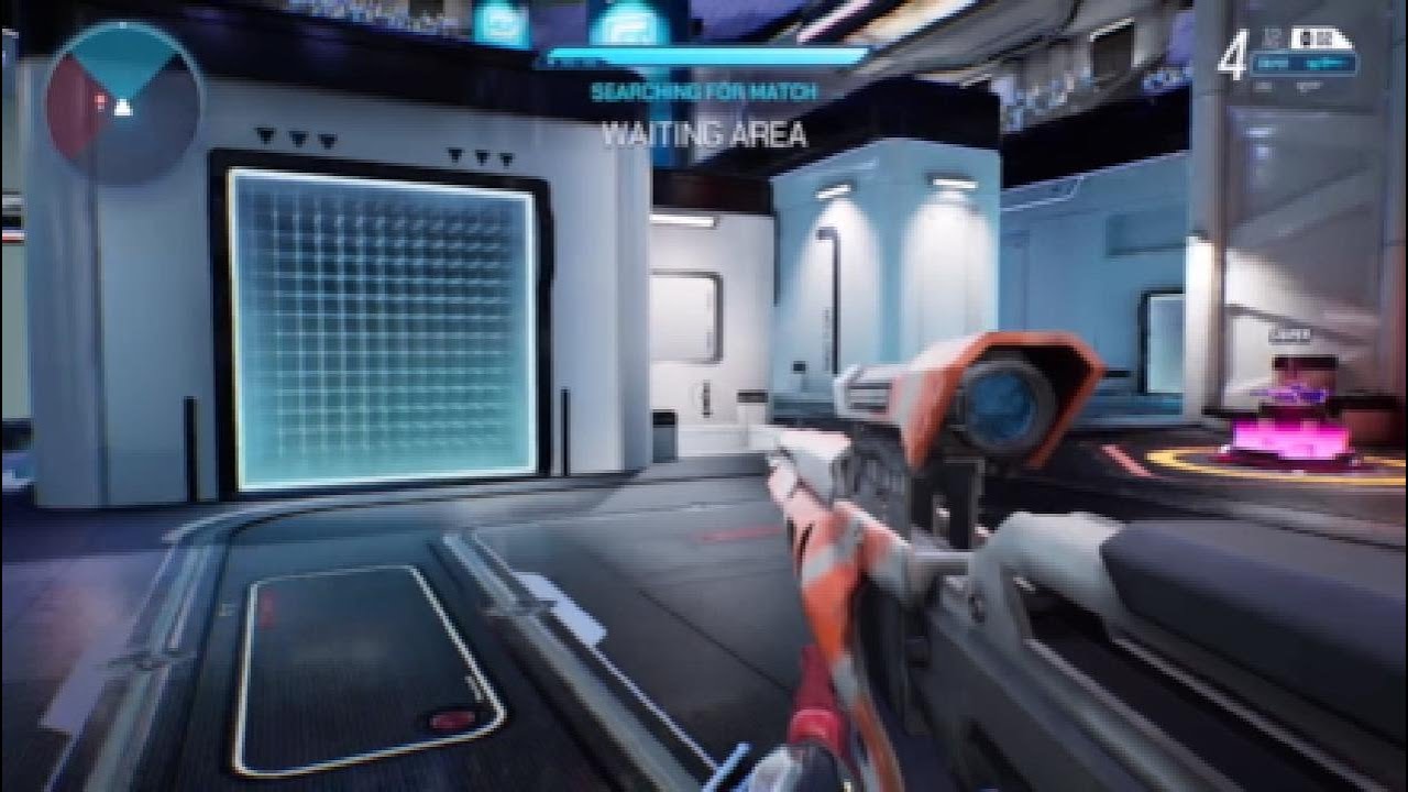 Playing splitgate - YouTube