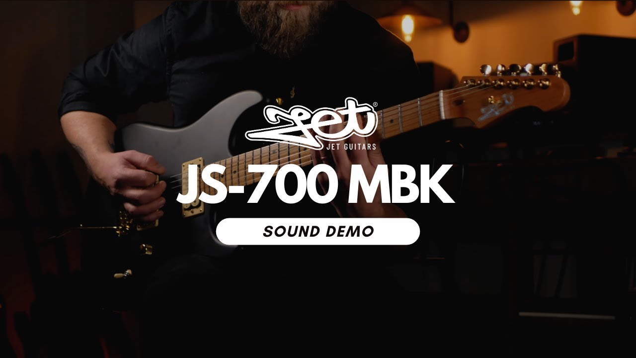 JET GUITARS JS 700 MBK Sound Demo - YouTube