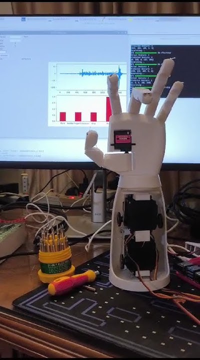 EMG Controlled Robotic Arm - YouTube