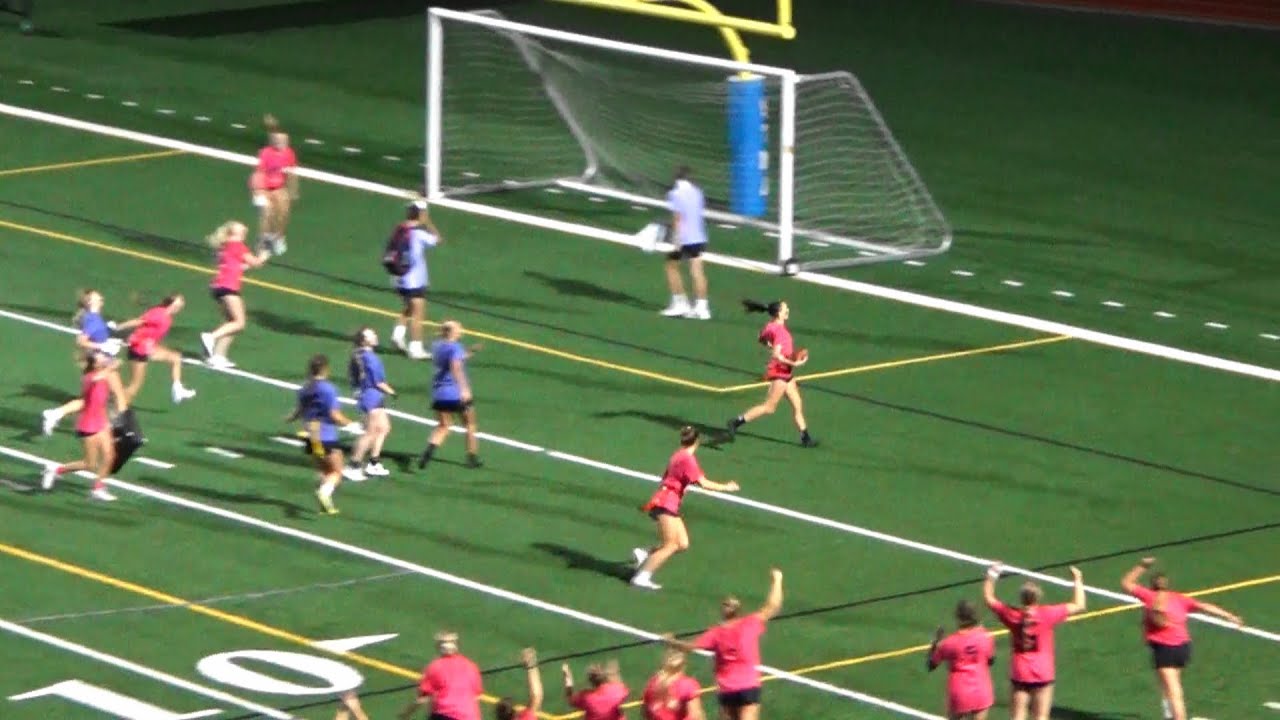 2021 STMA Powderpuff Football - Finals - YouTube