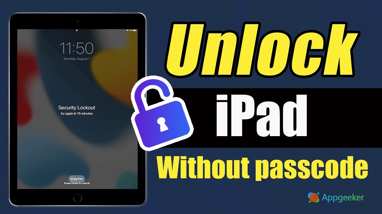 How to Unlock iPad without passcode (2022) - YouTube
