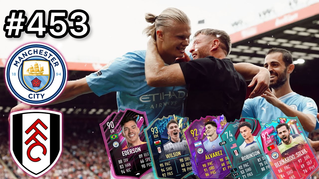 🚨MANCHESTER CITY VS FULHAM🚨 : PREMIER LEAGUE 4TH ROUND MARBLE ...