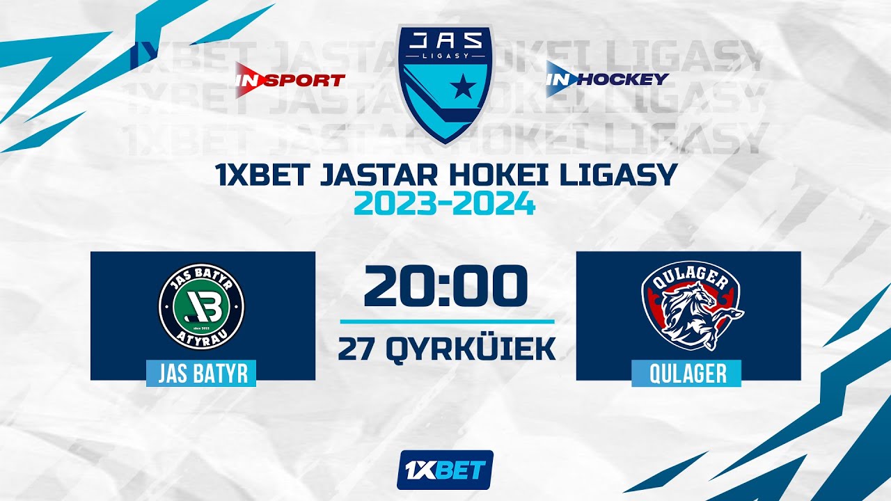 JAS BATYR - QULAGER 27.09.23 🏒 1xBet - JASTAR HOKEI LIGASY 2023 - YouTube