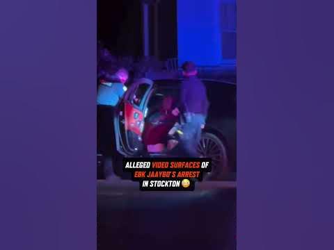 Alleged video surfaces of EBK Jaaybo’s arrest in Stockton! - YouTube