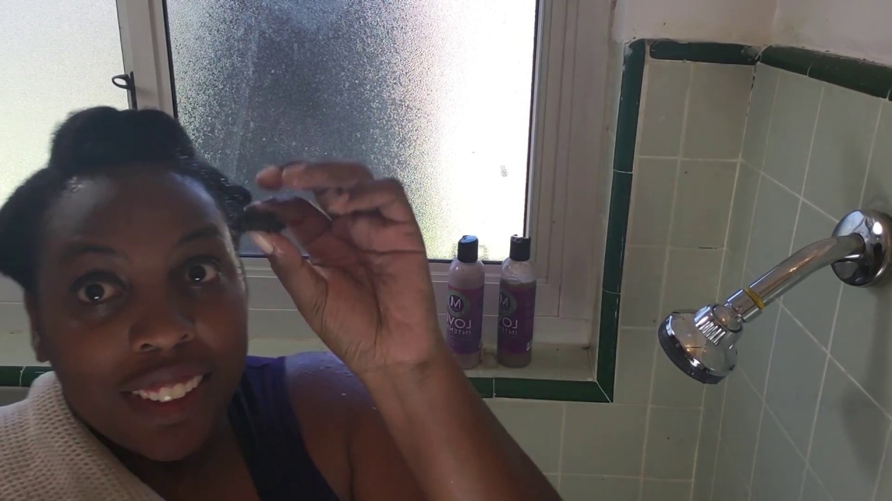 Wash Day With Makeba Love Intense Ayurvedic Shampoo & Conditioner - YouTube