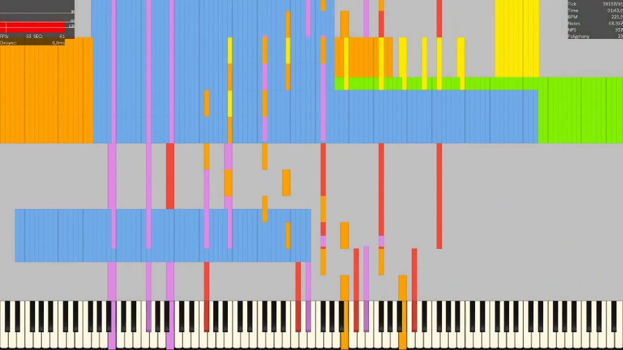 Pi, the song with 3,141592 Million notes deblacked - YouTube