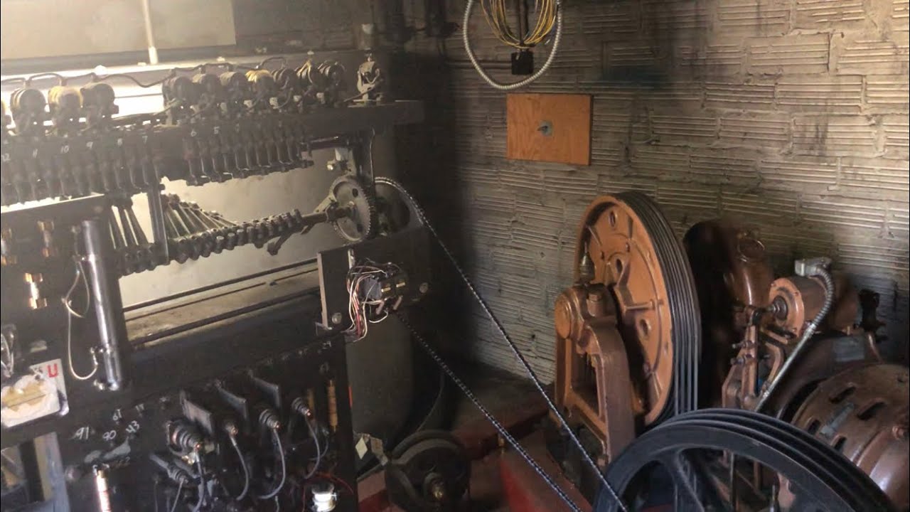 1920s Otis Elevator Machine Room - YouTube