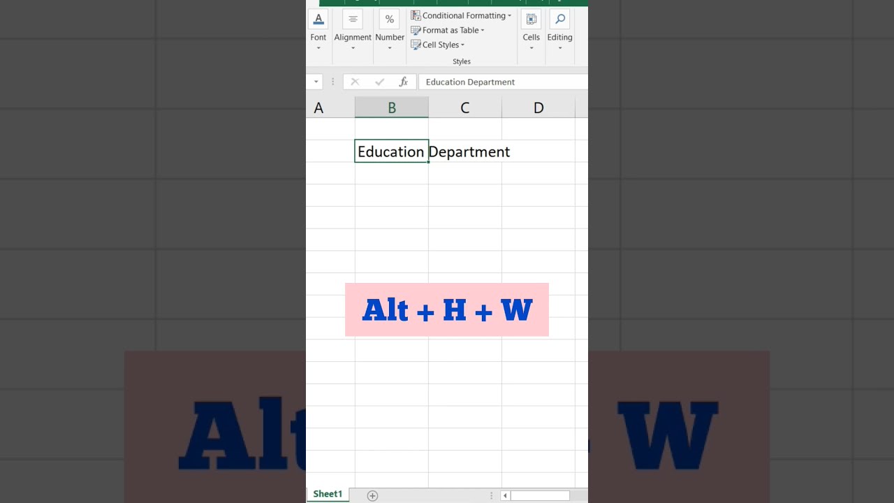 Shortcut To Text Wrap In Excel shorts keys excel YouTube Shortcut To Text Wrap In Excel shorts keys excel YouTube
