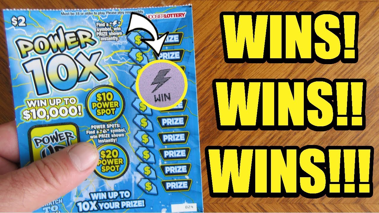 More Lighting Bolt Wins! New "Power 10X" Lottery Ticket Scratch Off ...