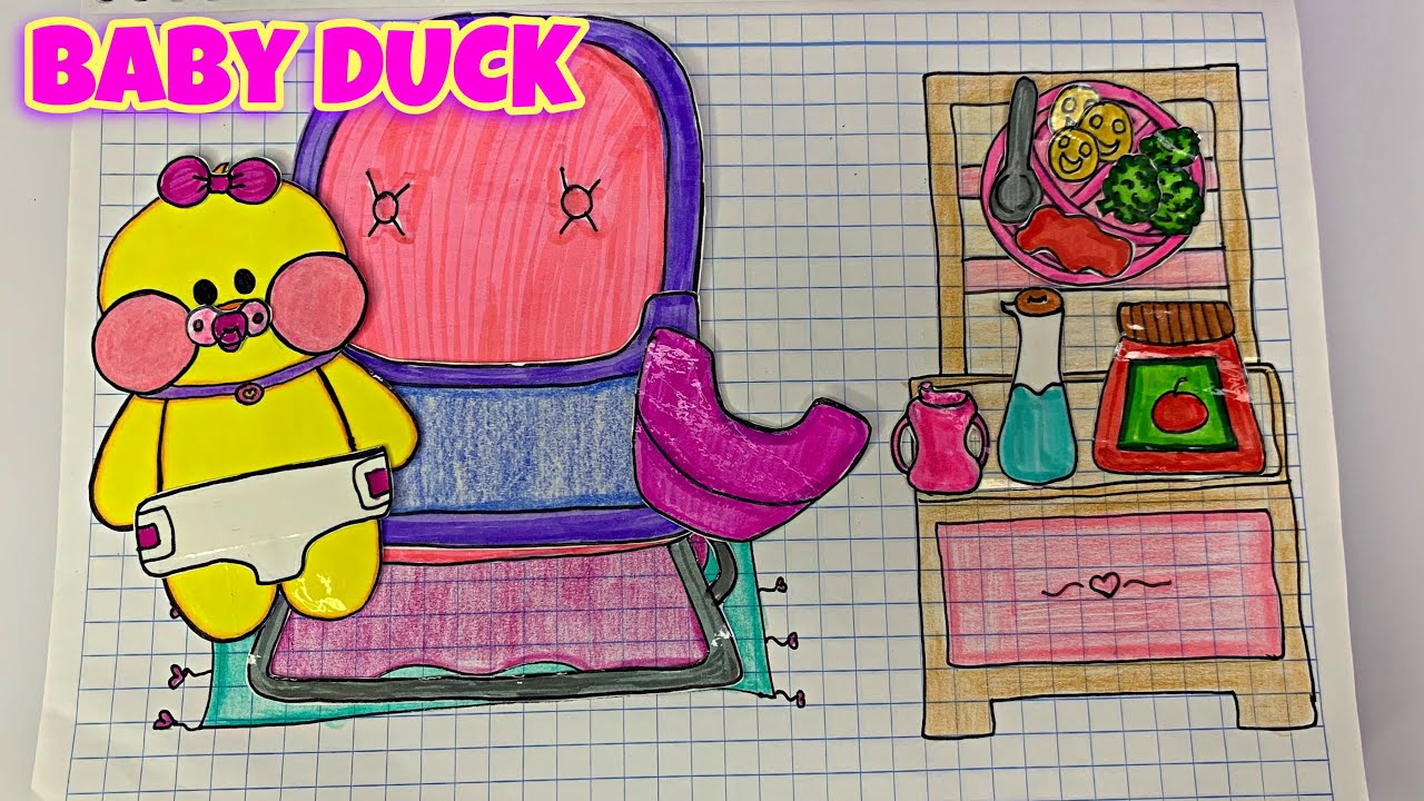 PAPER DUCK - BABY DUCK CARE TUTORIAL | CUIDADOS COM O PAPER DUCK BABY 🍼 ...