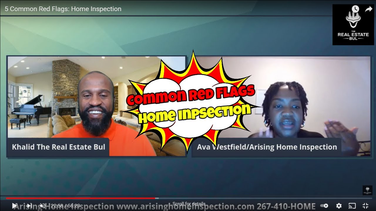 Common Red Flags: Home Inspection - YouTube