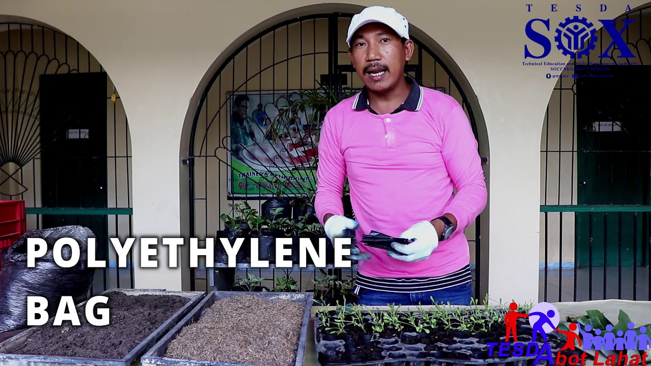 TESDA Region 12 Gardening Part 1. - YouTube